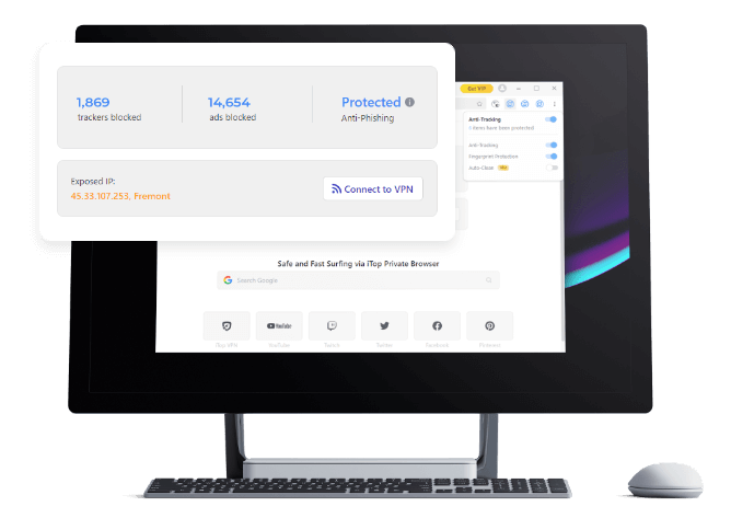 iTop Private Browser | Navegador Privado con VPN Segura - GRATIS